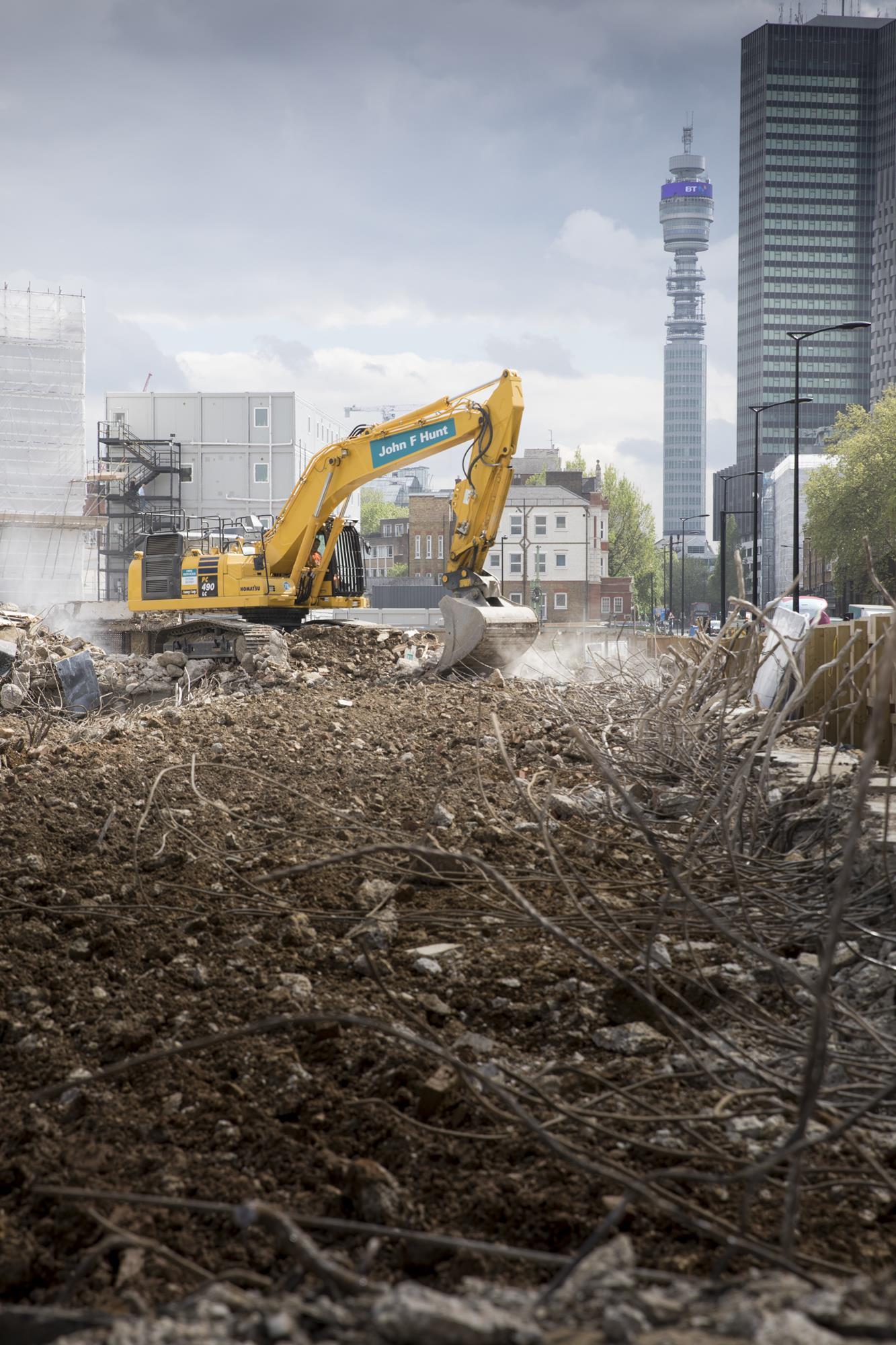 In pictures: More than two-thirds of HS2 demolition work complete ...