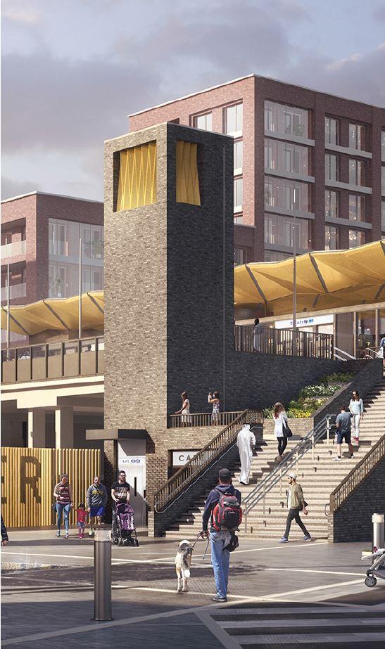 Construction starts on new Enfield station | News | Building