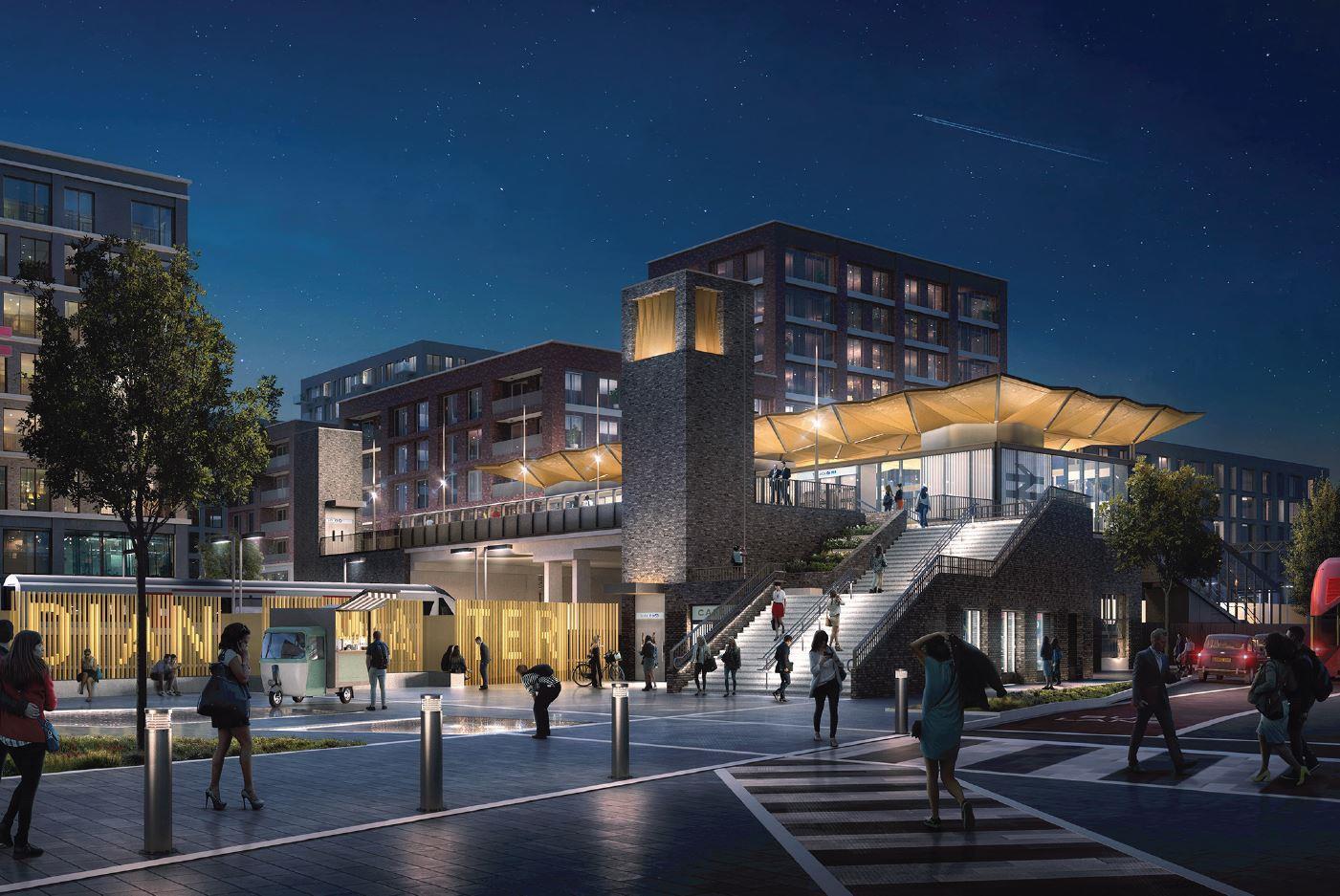 Construction starts on new Enfield station | News | Building