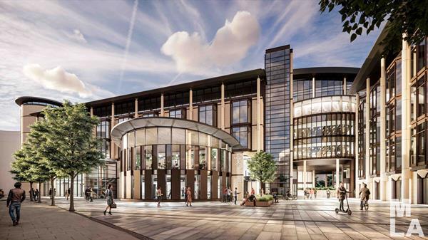 Designs unveiled for £200m refurbishment of Lloyds Banking Group HQ in Edinburgh | News | Building