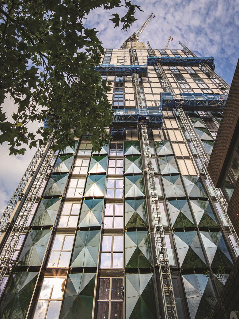The sky’s the limit: See the world’s tallest modular tower in Croydon ...