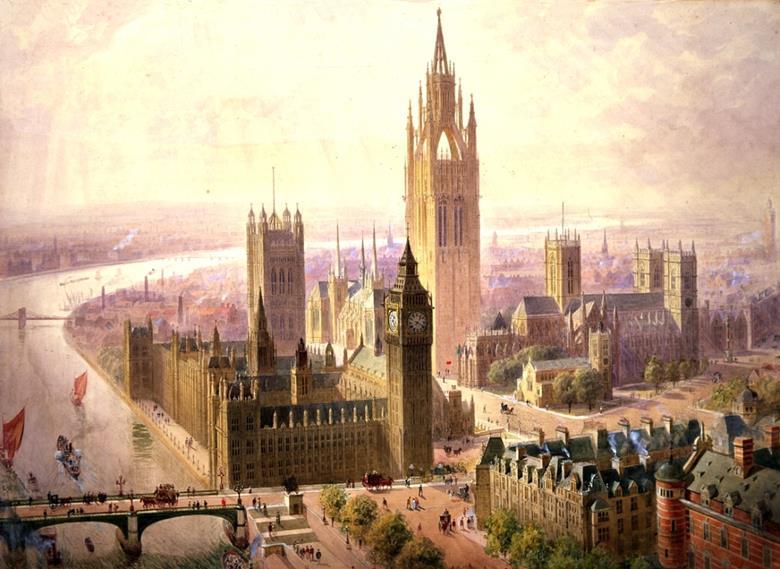 From the archives: Westminster’s unbuilt gothic skyscraper | Features ...