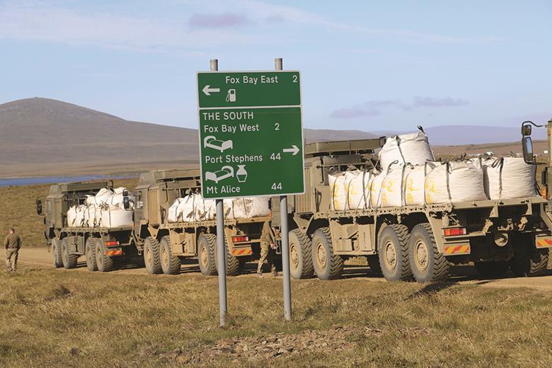 The Falkland Islands: Military precision | Features | Building