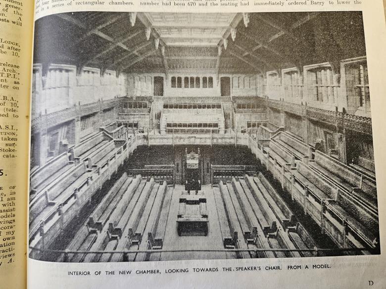From the archives: Rebuilding the House of Commons chamber, 1945 ...