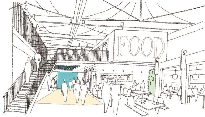 Sketch of the week: Food hall, market town | Features | Building