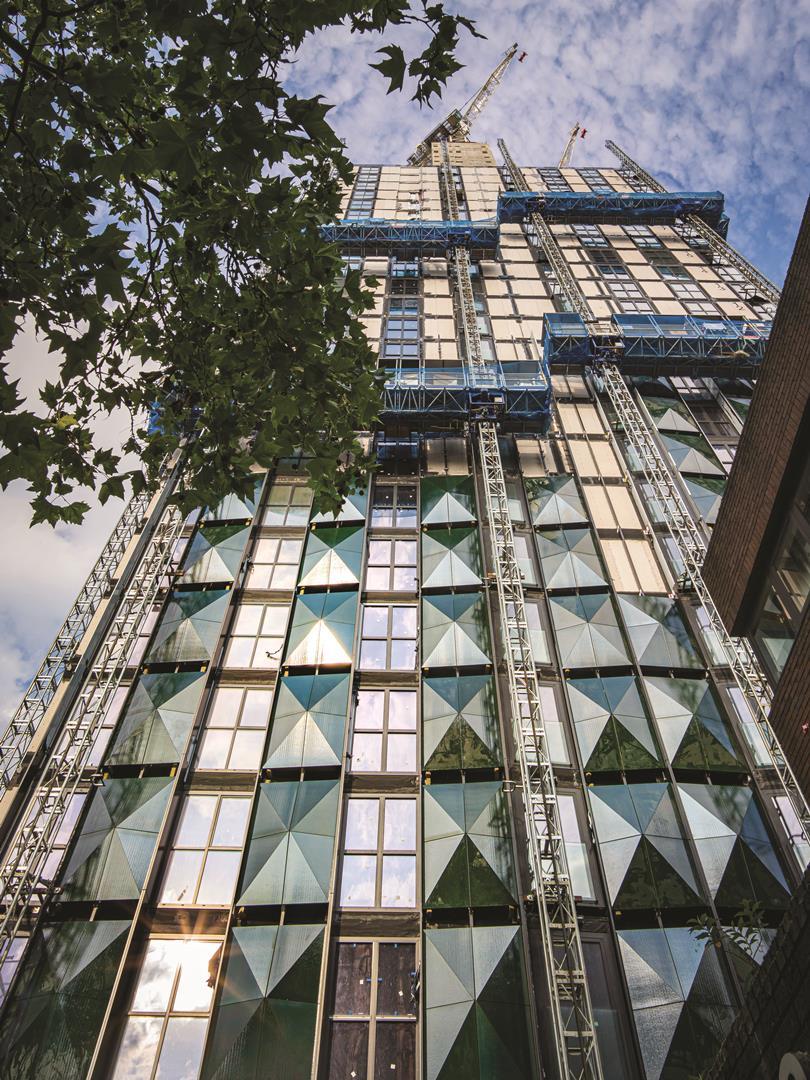The sky’s the limit: See the world’s tallest modular tower in Croydon ...