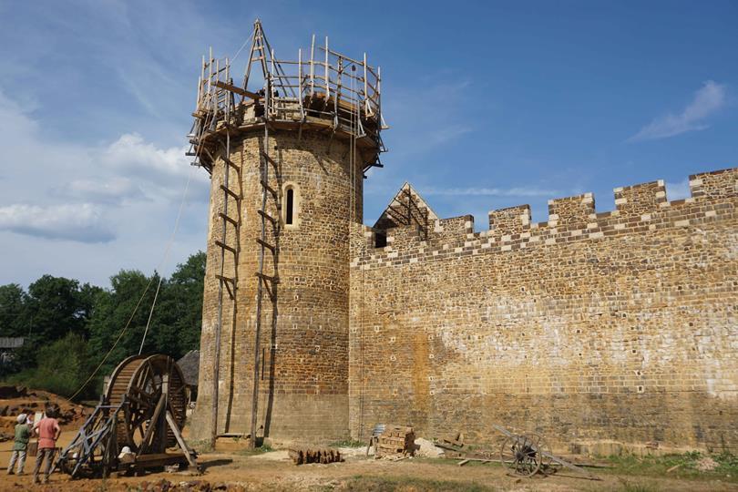 Projects: Guédelon Castle, France | Features | Building