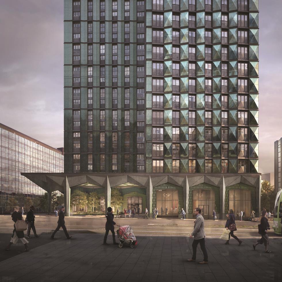 The sky’s the limit: See the world’s tallest modular tower in Croydon ...