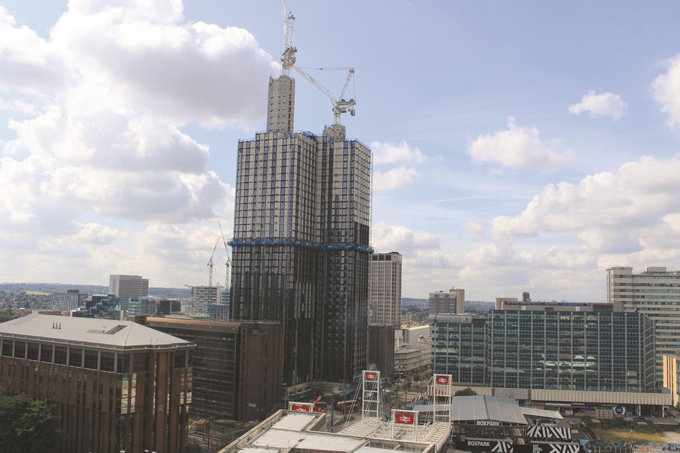 The sky’s the limit: See the world’s tallest modular tower in Croydon ...